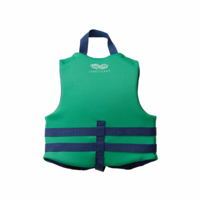 Line + Cleat Toddler Life Jacket - Green - Boater Kids